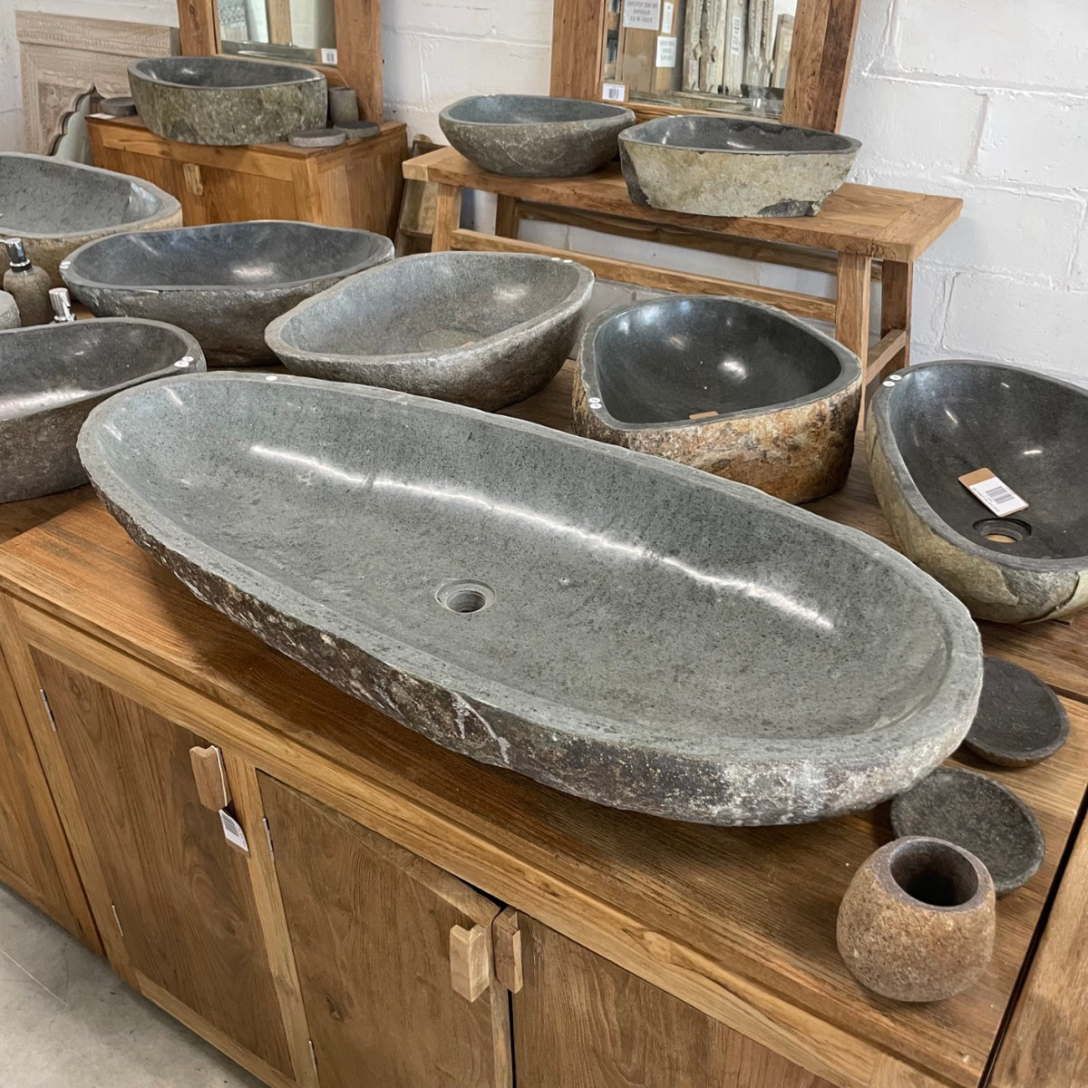 River Stone Basins – Paradise Living Co.