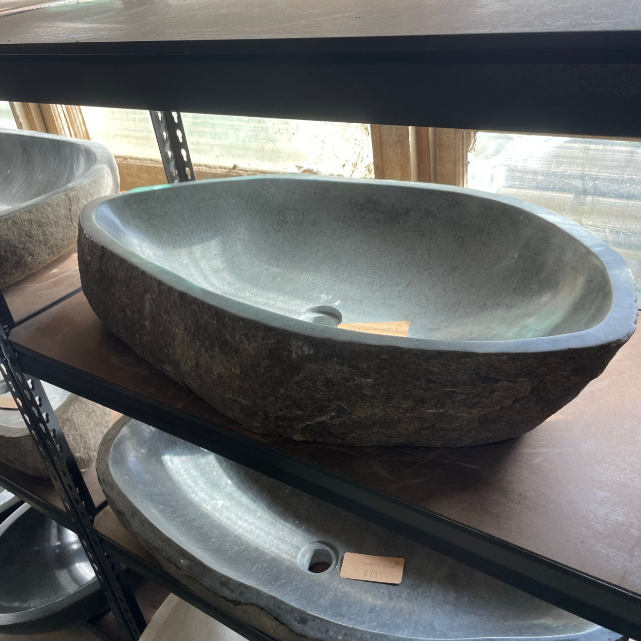 Grand River Stone Basin #27 - 75 x 38cm – Paradise Living Co.