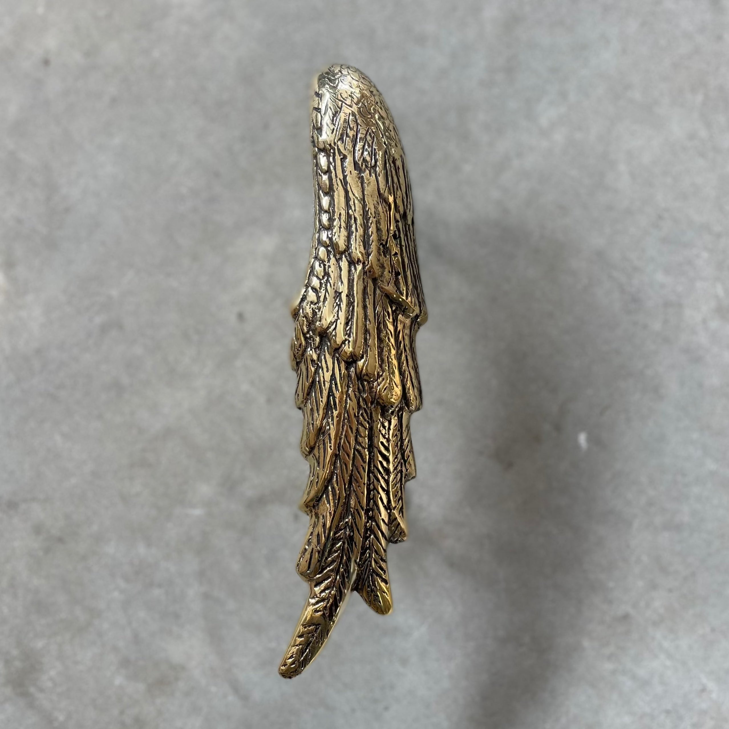 Angel Wing Brass Door Handle – Paradise Living Co.