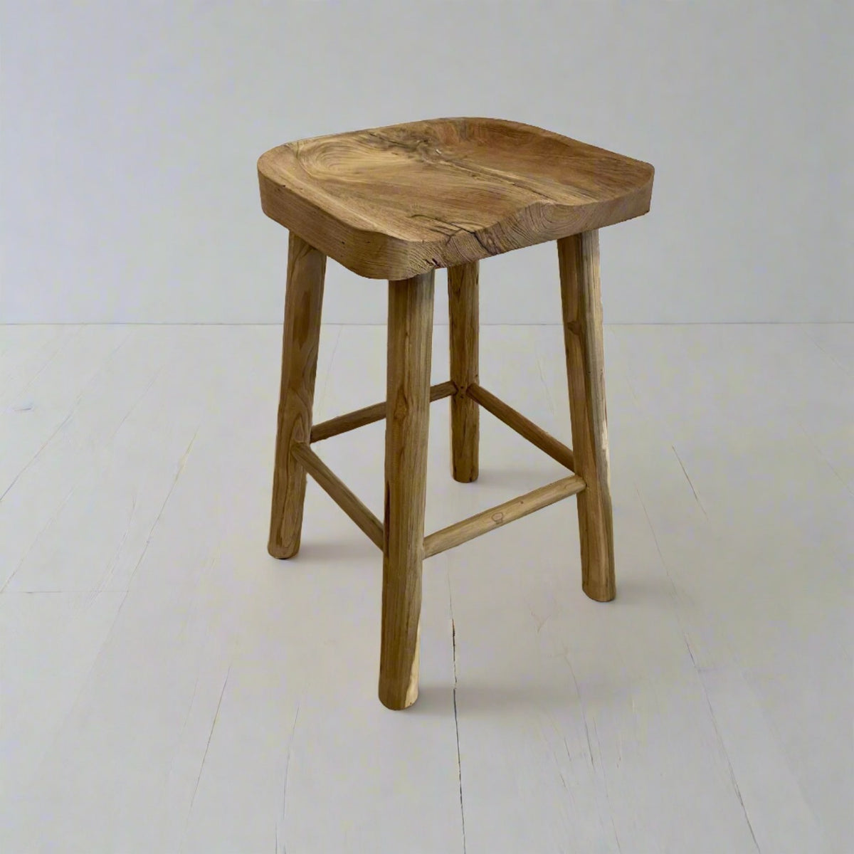 Koha Teak Counter Stool – Paradise Living Co.