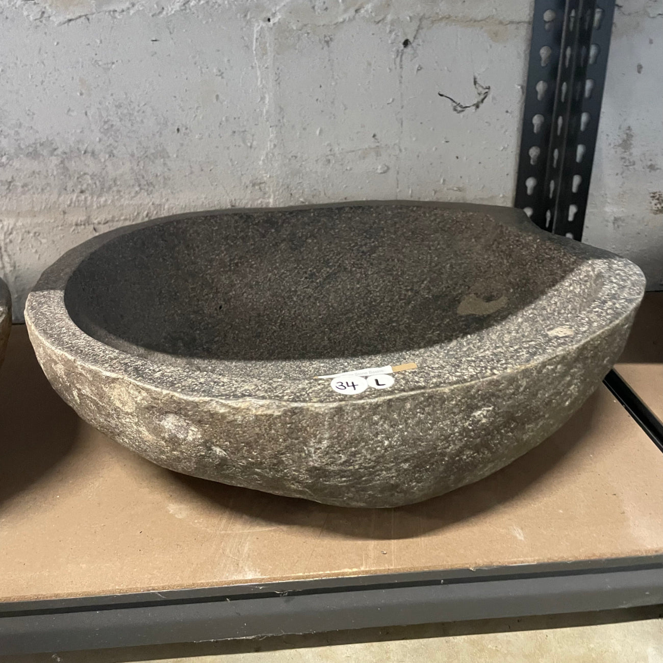 Large River Stone Basin #20 - 45.5 x 44 x 15cm – Paradise Living Co.