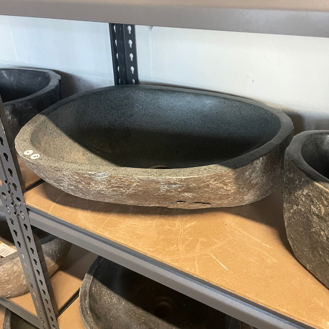 Large River Stone Basin #41 - 51 x 36cm – Paradise Living Co.