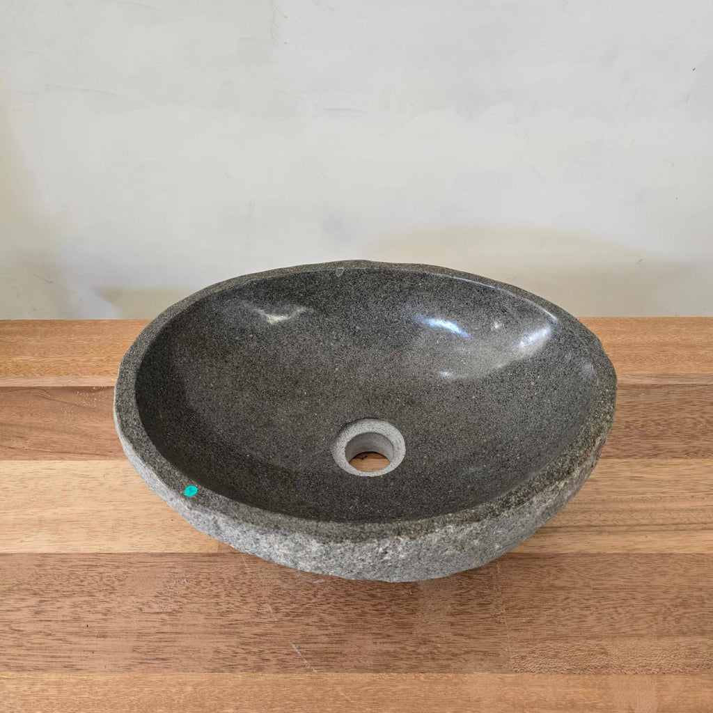 Medium River Stone Basin 83 - 40cm x 30cm | Pre Order – Paradise Living Co.
