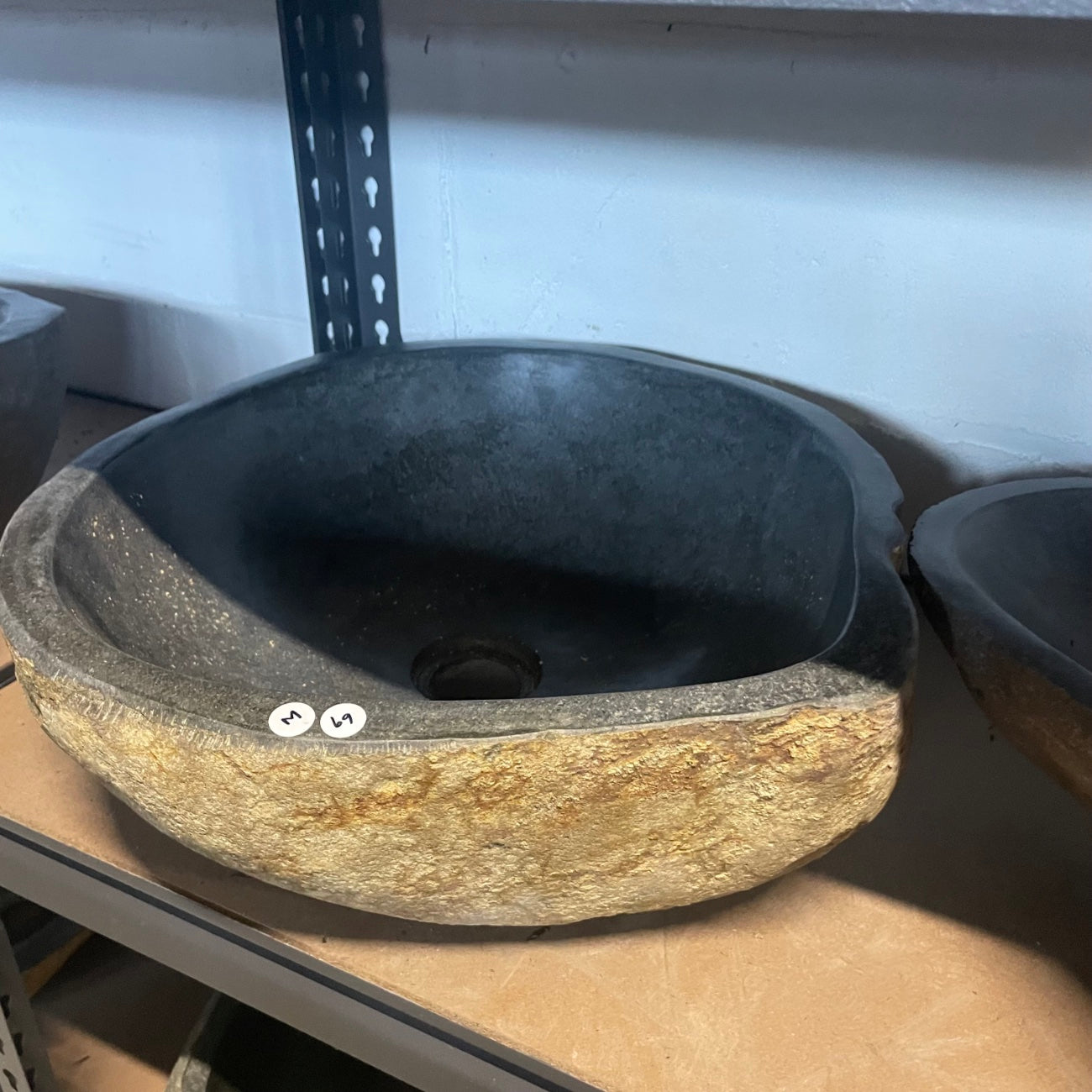 Medium River Stone Basin 69 - 41 x 40cm – Paradise Living Co.