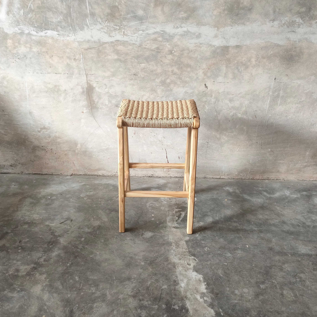 Mykonos Teak Counter Stool – Paradise Living Co.