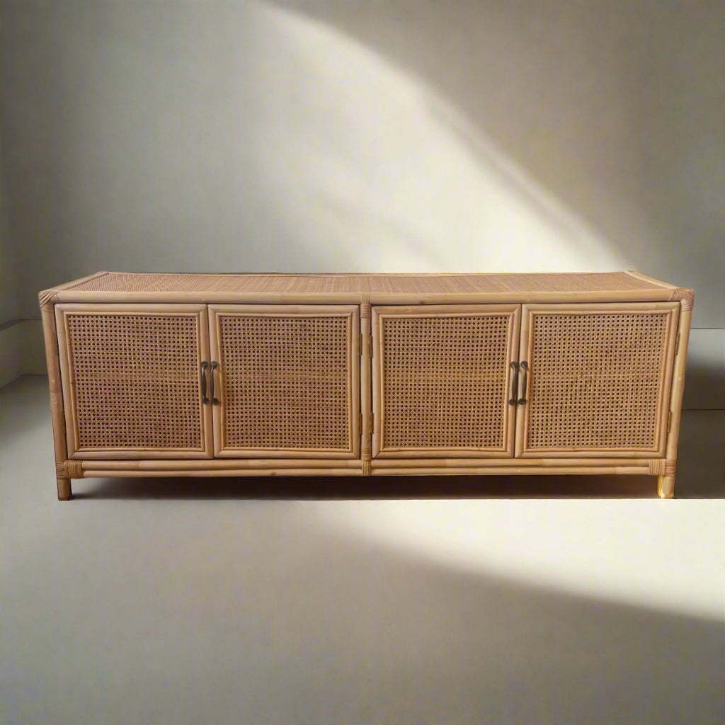 Low Rattan Sideboard 180cm – Paradise Living Co.