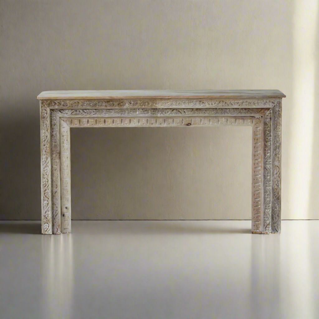 Tangra Indian Console Table | Made To Order – Paradise Living Co.