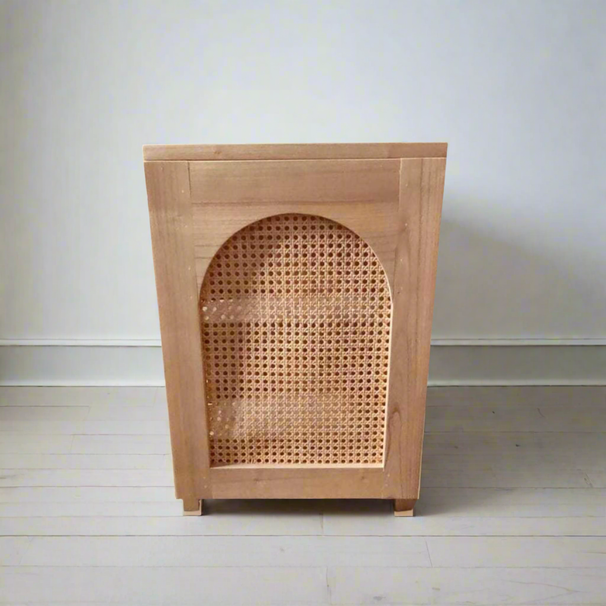 Villa Arch Timber Bedside Table – Paradise Living Co.