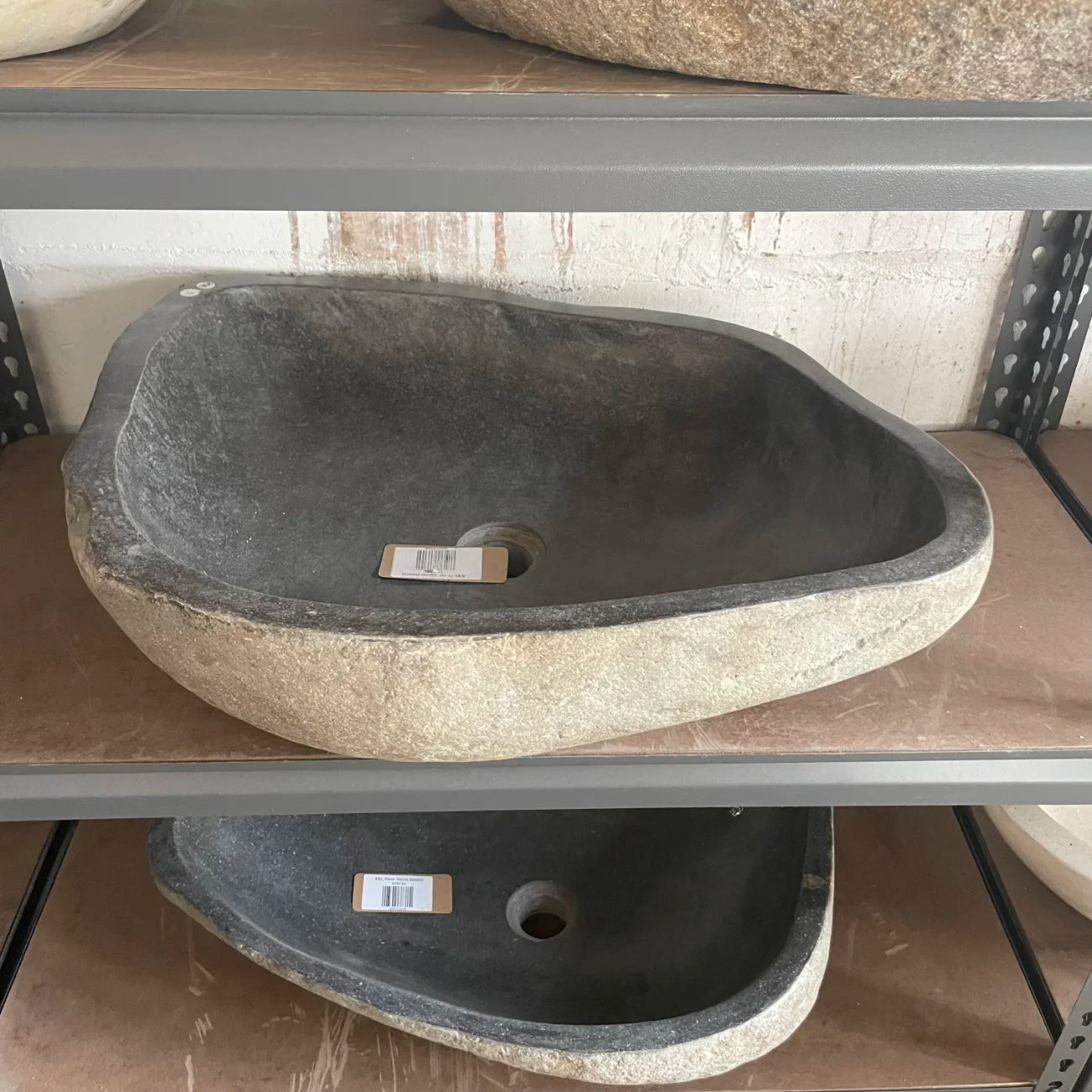 XXL River Stone Basin #36 - 62 x 45 x 14.5cm – Paradise Living Co.