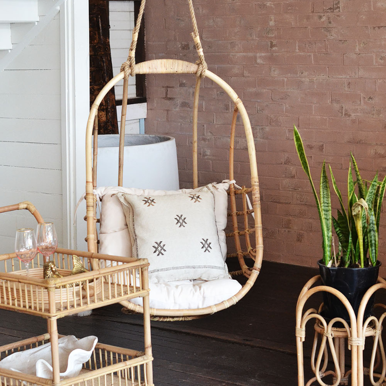 Breeze Single Cane Hanging Chair – Paradise Living Co.
