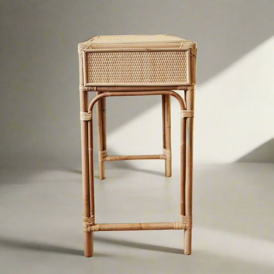 Dreamer Rattan Desk – Paradise Living Co.