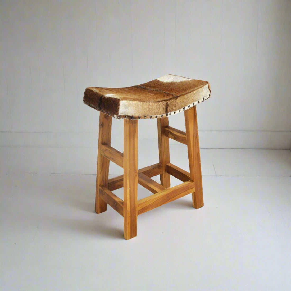 Goat Hide Counter Stool – Paradise Living Co.