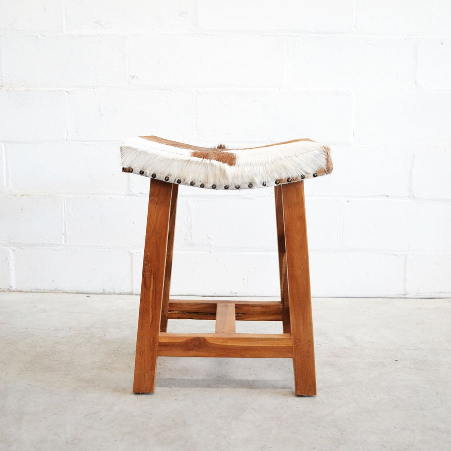 Goat Hide Counter Stool – Paradise Living Co.