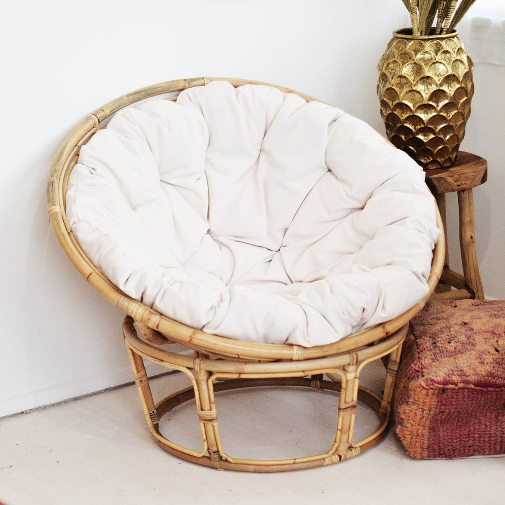 Single Rattan Papasan Chair – Paradise Living Co.