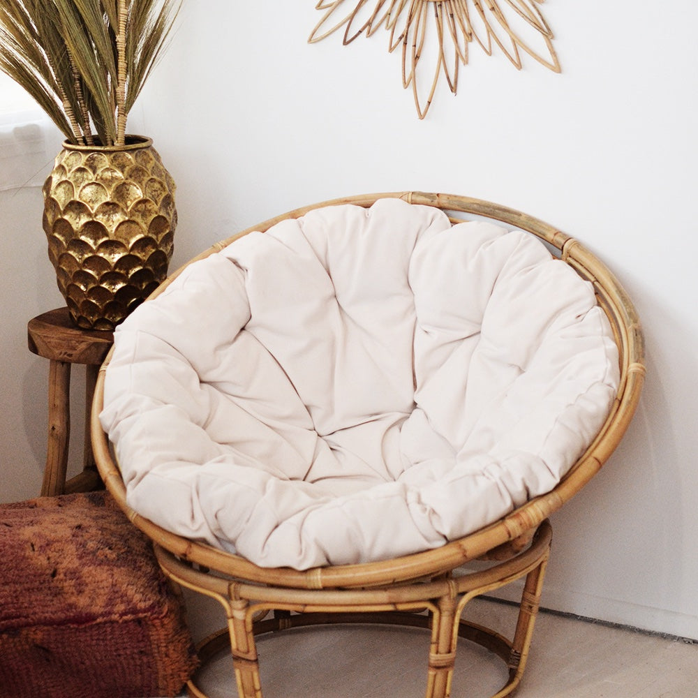 Single Rattan Papasan Chair – Paradise Living Co.