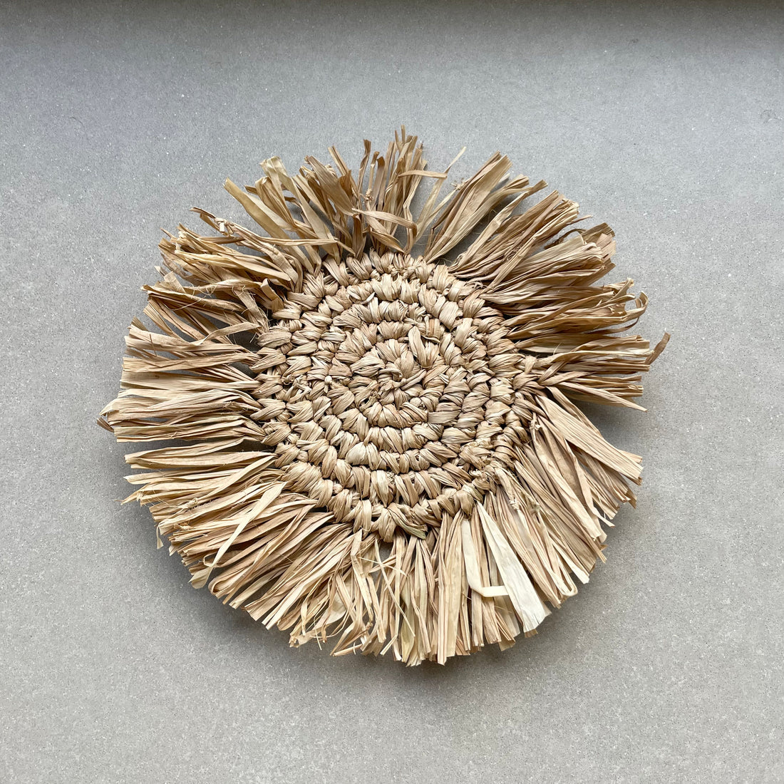 Natural Woven Raffia Coasters – Paradise Living Co.